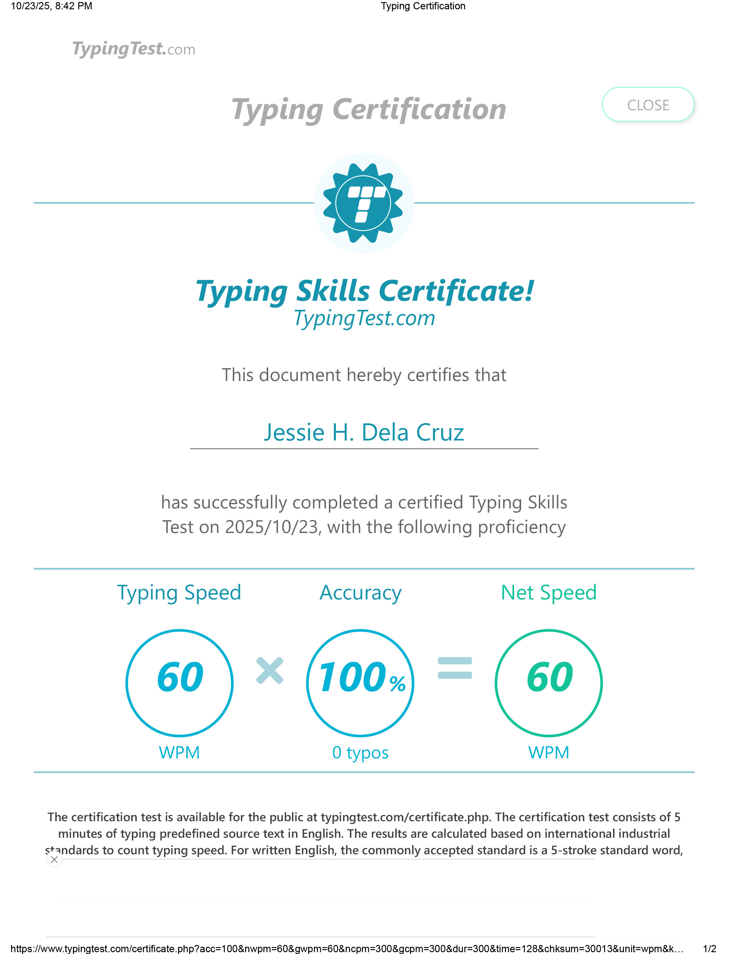 Jessie Hernandez Dela Cruz // Data Entry Encoder - Myprofile